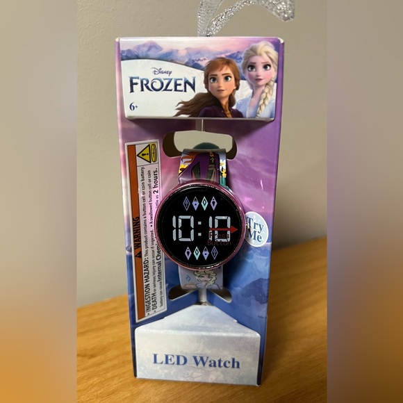 Accessories | Disney Frozen Led Watch Nwt | Poshmark